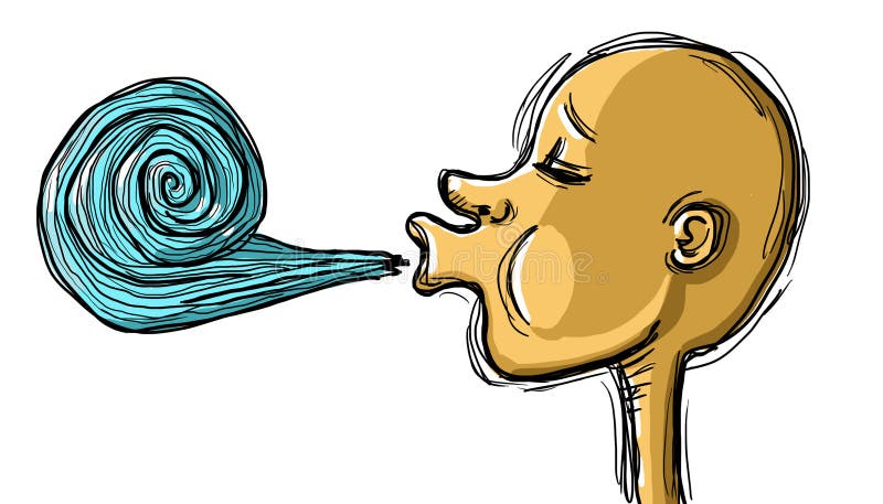 Breathing Out Clip Art 250+ Man Out Of Breath Stock Illustrations,