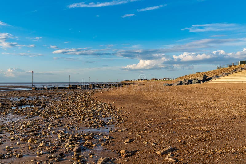 Heacham North Beach, Norfolk, England Stock Image - Image of empty ...