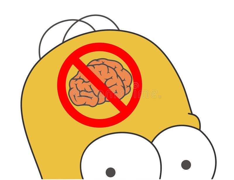 Homer Simpson Brain Stock Illustrations – 1 Homer Simpson Brain Stock ...
