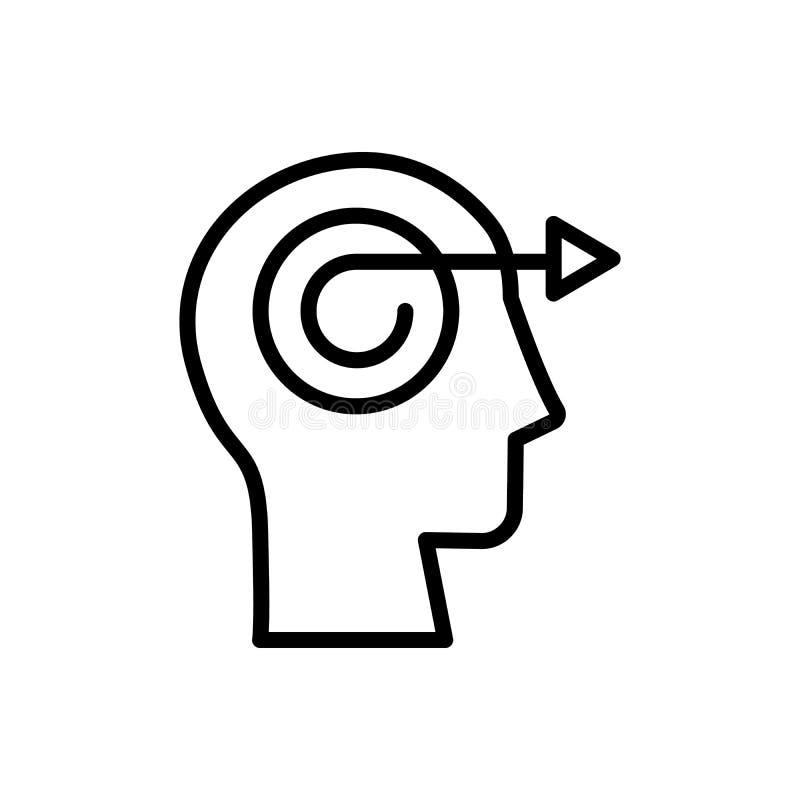 Brain, Arrow, Inspiring Change Icon Neon Color Set Icon. Simple Thin ...