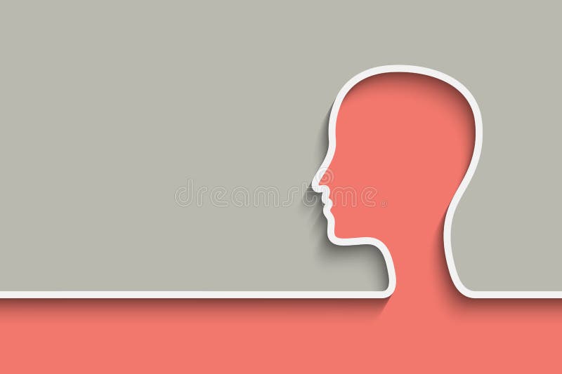 Head background stock vector. Illustration of abstract - 54216357