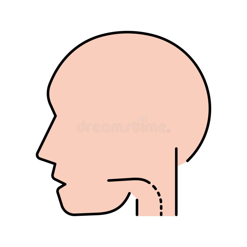 Head, Brain, Human Head Icon Stock Vector - Illustration of human ...