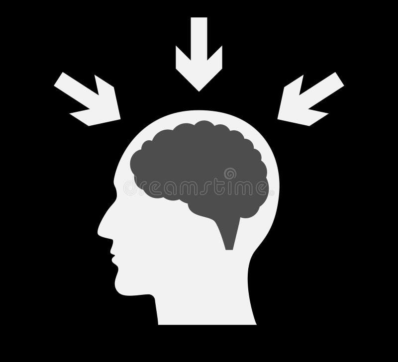 Head Brain Mind Symbol Vector Icon Stock Vector - Illustration of ...