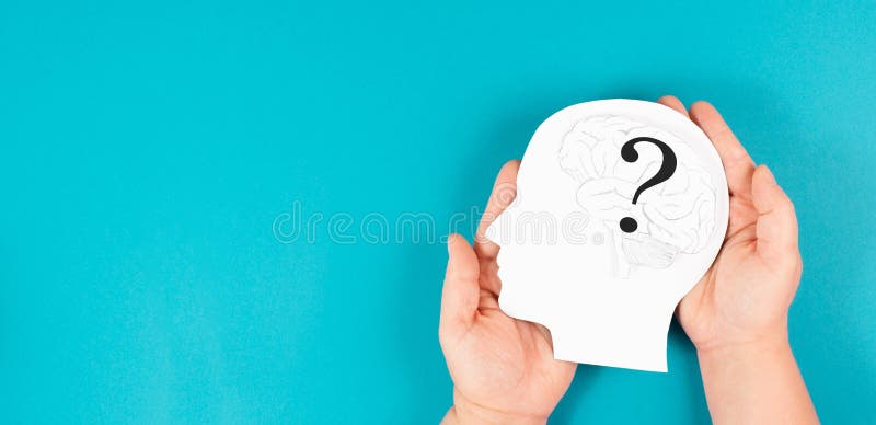 Head with a Question Mark Asking for Solutions, Man with the Lightbulb ...