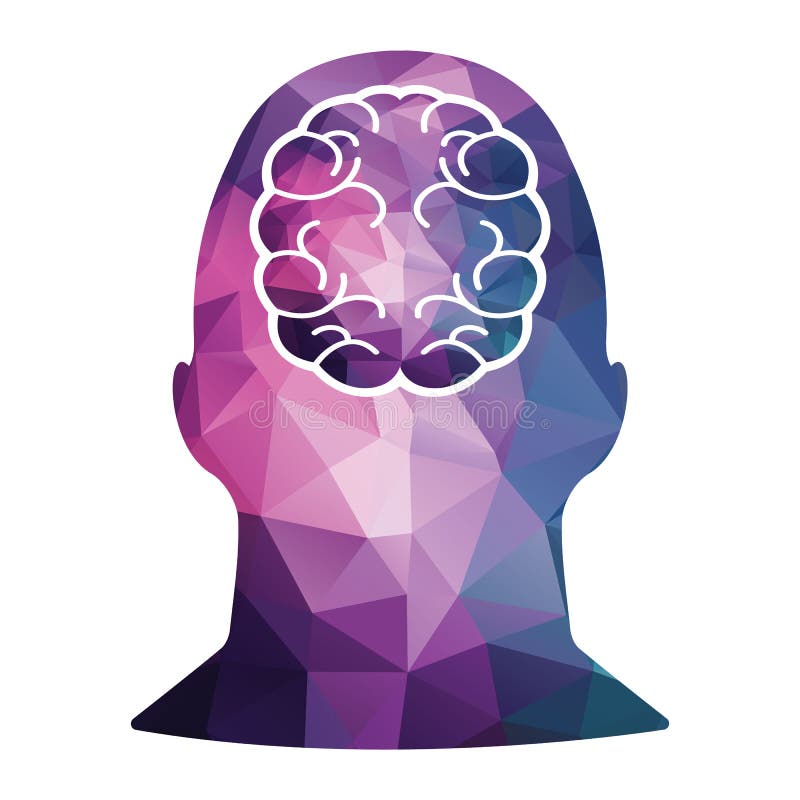 Head with Brain Vector Illustration Design. Stock Vector - Illustration ... Head with Brain Vector Illustration Design. Stock Vector - Illustration ...