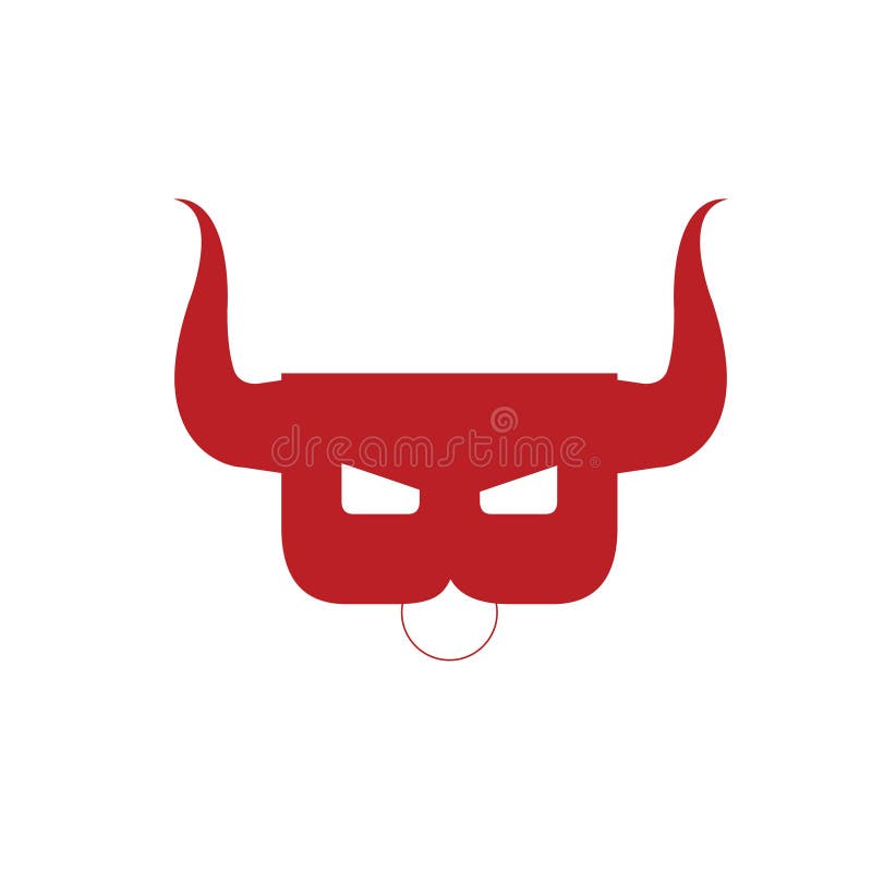 Head of bull and letter B stock vector. Illustration of angry - 85903600