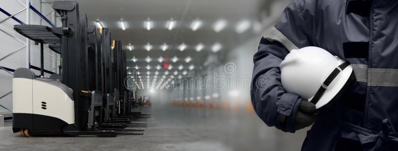 Cold Storage Warehouse Business for Stock and Freight Goods Stock Photo ...