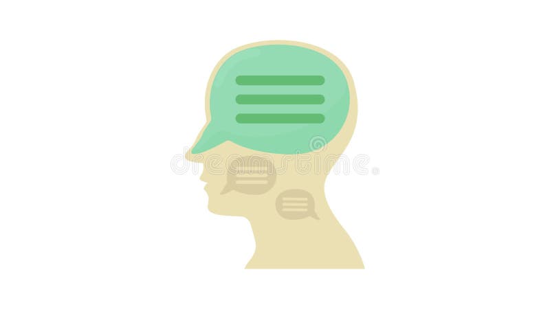 3D AI Chat Icon Animation with Green Screen Stock Video - Video of ...