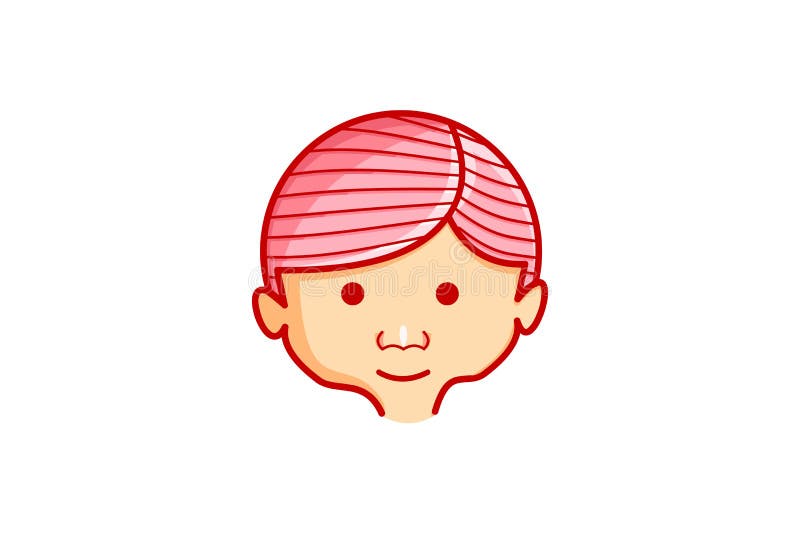 Head Children Logo Designs Inspiration Isolated on White Background ...