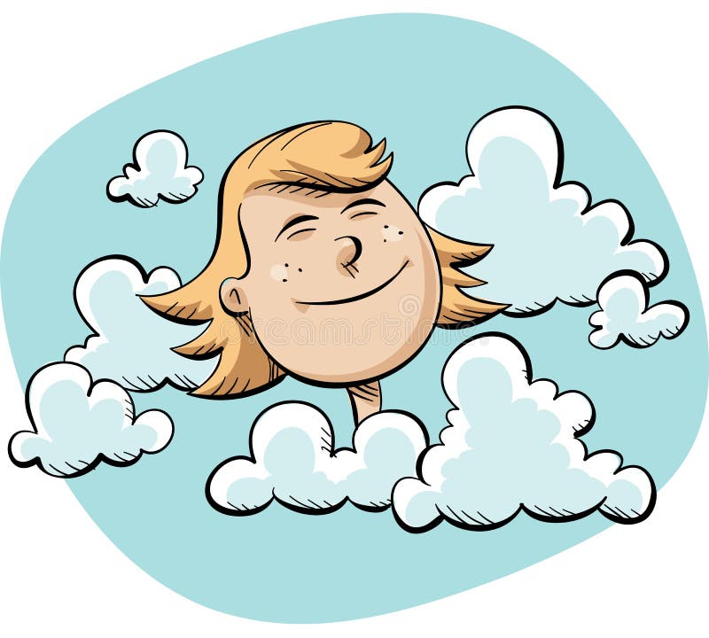 Head in the Clouds stock illustration. Illustration of head - 22458382 Head in the Clouds stock illustration. Illustration of head - 22458382
