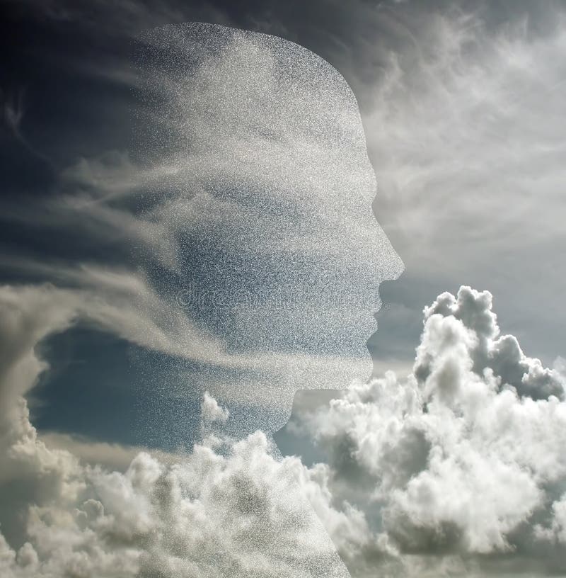 Head in clouds stock illustration. Illustration of mental - 18535042 Head in clouds stock illustration. Illustration of mental - 18535042
