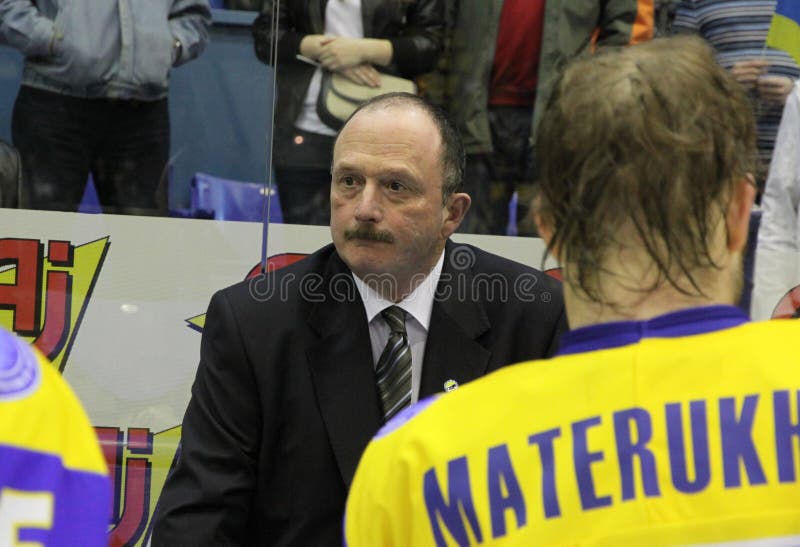 The Head Coach of Ukraine David Lewis Editorial Image - Image of ...