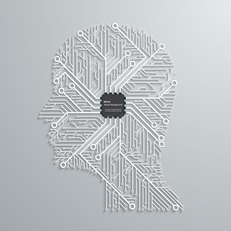 Head Computing Technology in an Electronic Circuit Chip. Design ...