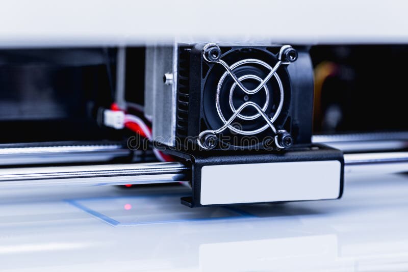 Head of 3d printer stock image. Image of model, making - 79195559