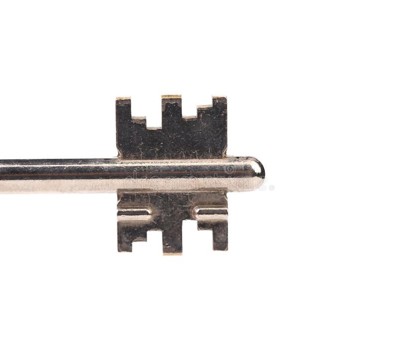 Head of dark steel key. stock image. Image of safe, studio - 36991623