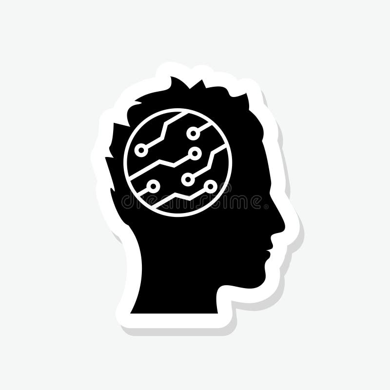 Technology Logo Design, Technology Icon on White Background Stock ...