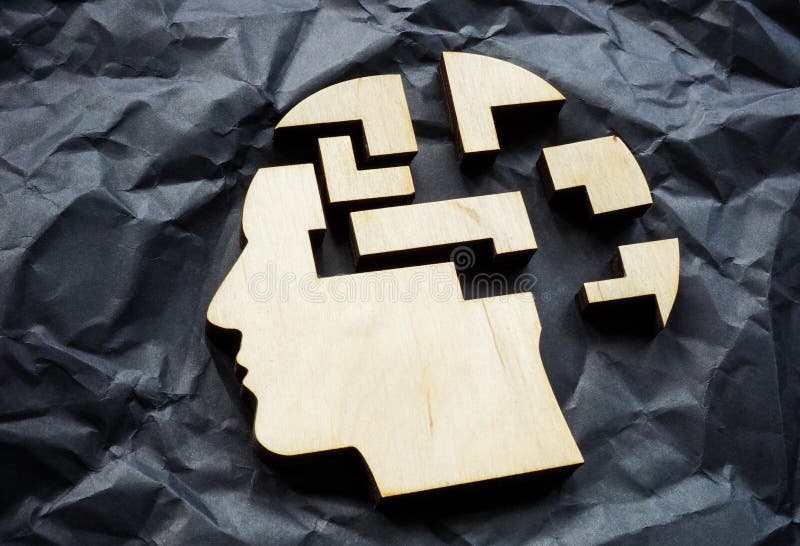 The Head Falls Apart into Puzzle Pieces. Mental Illness or Memory ...