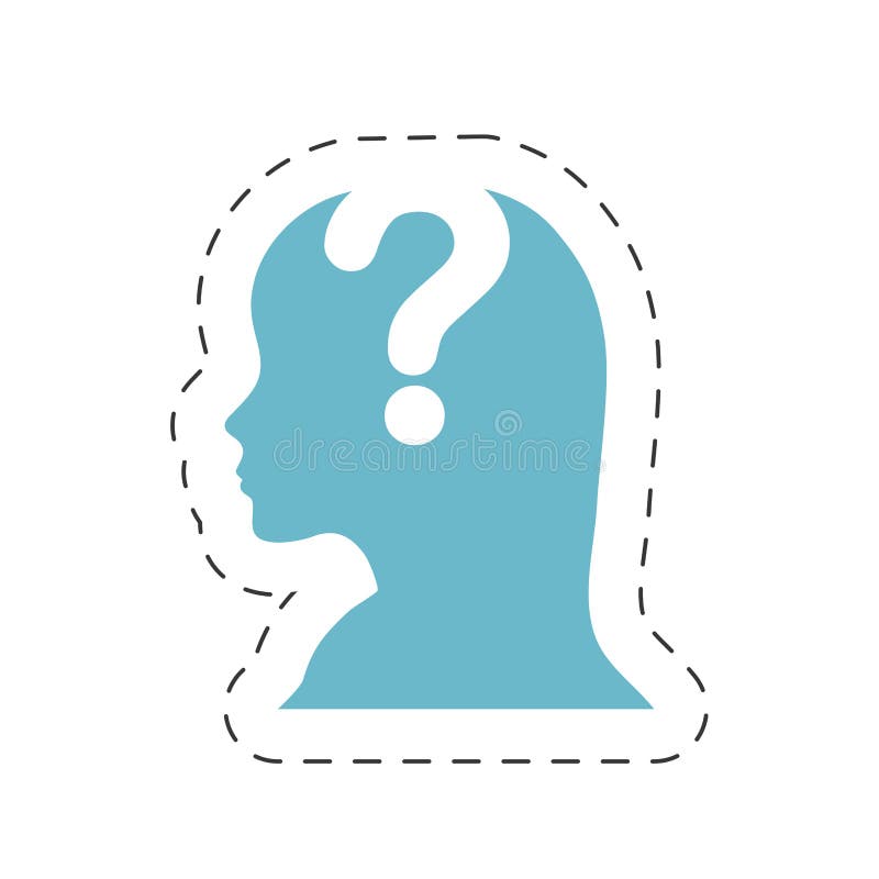 Question Mark Head Logo