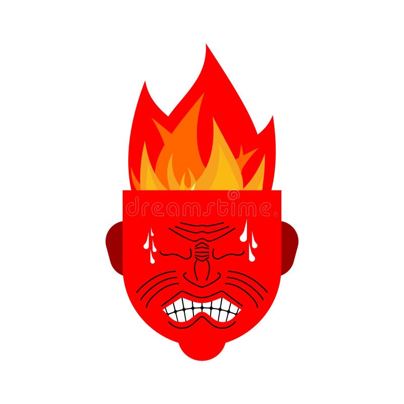 Anger and Hate. Unforgiveness and Indignation in an Abstract Form Stock ...