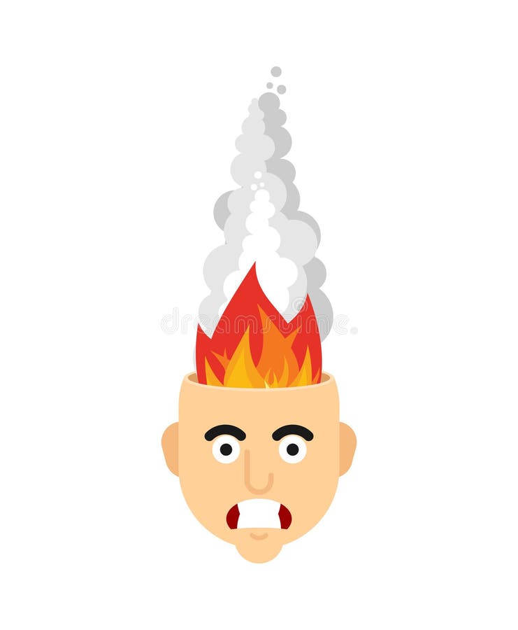 Anger and Hate. Unforgiveness and Indignation in an Abstract Form Stock ...