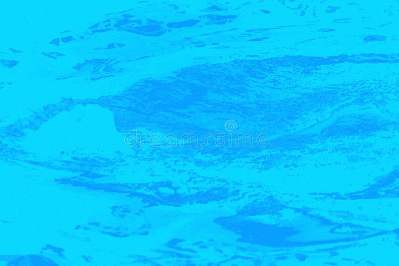 Head Floating in the Water - Abstract Art Stock Illustration ...