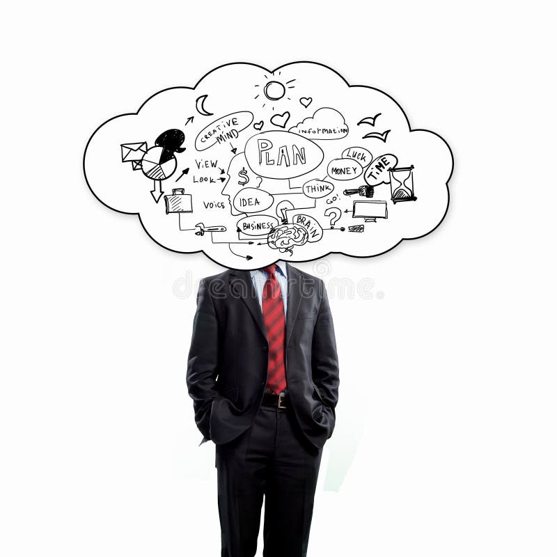 Head full of ideas stock photo. Image of idea, creative - 59651732