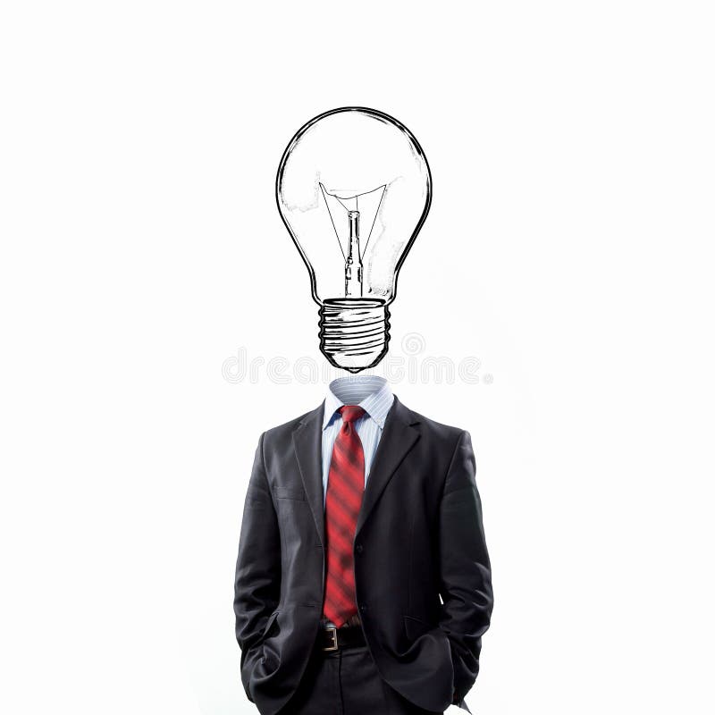 His Head Full of Great Ideas Stock Image - Image of great, costume ...