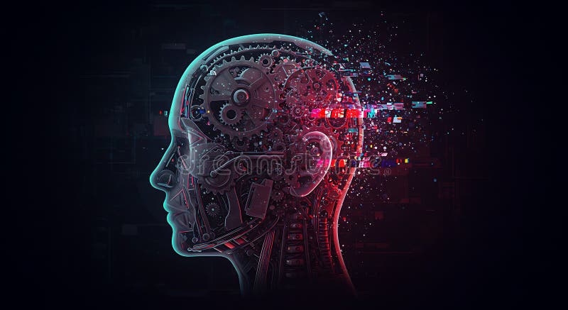 Head Gears Concept of Human Mind with Data Degradation on Dark ...