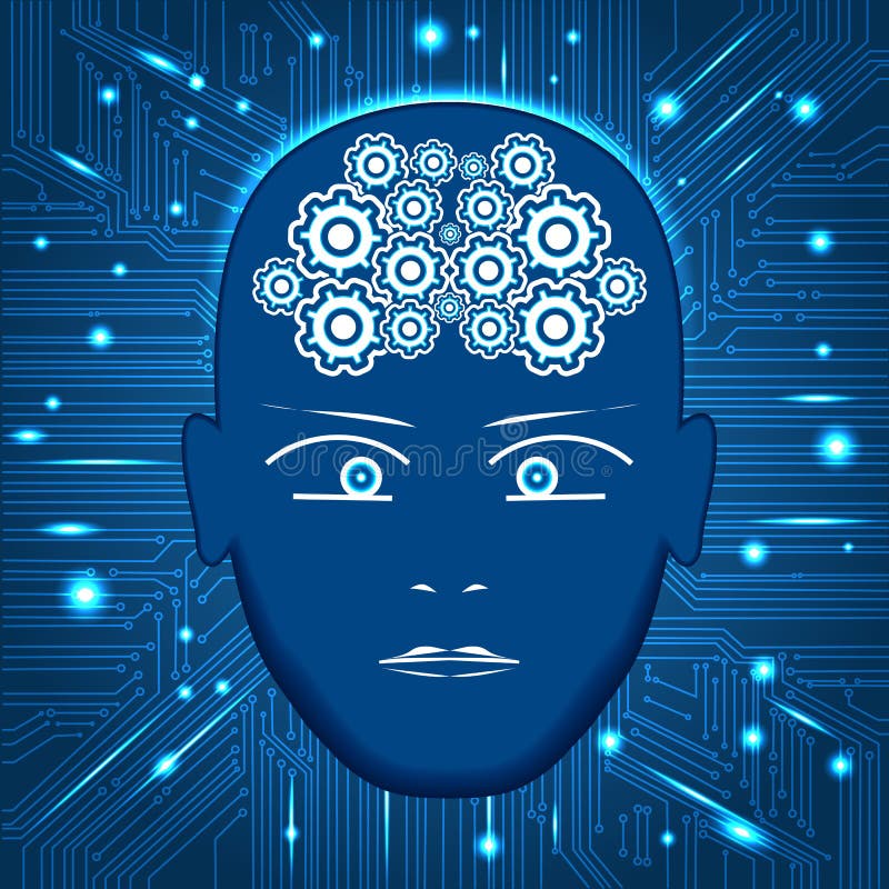 Circuit Board Form Brain Stock Illustrations – 178 Circuit Board Form ...