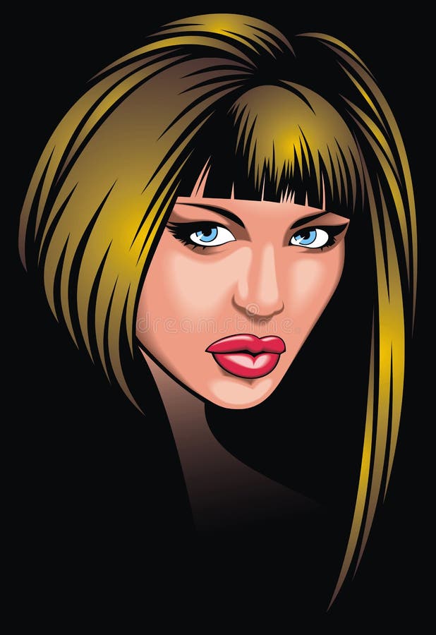 Head Girl My Fantasy Stock Illustrations – 111 Head Girl My Fantasy ...