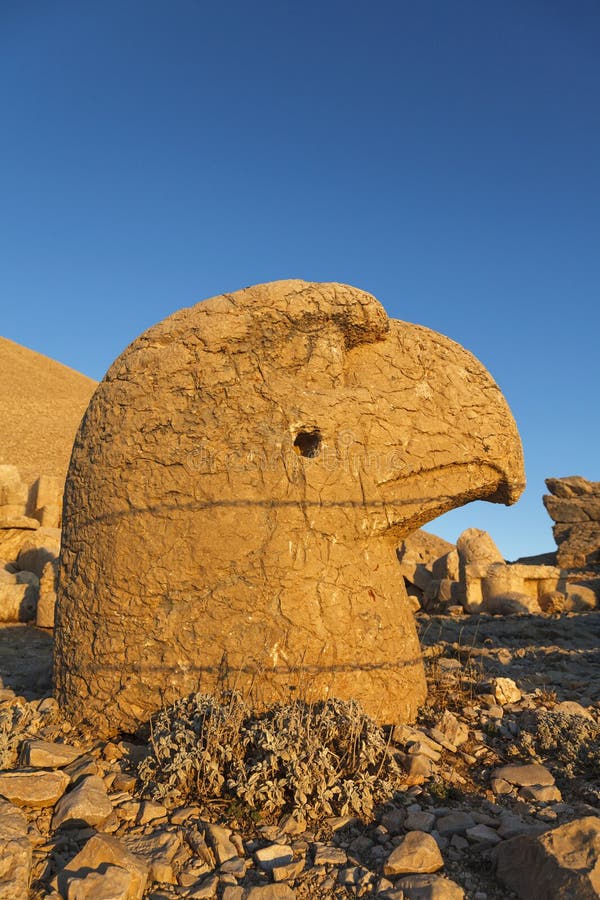 Head of Goddess of Commagene (Tyche) Stock Photo - Image of ...