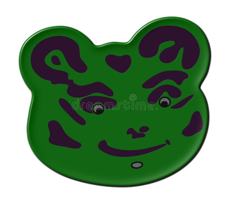 Green Bear Logo: Detailed Character Design and Aggressive Digital ...