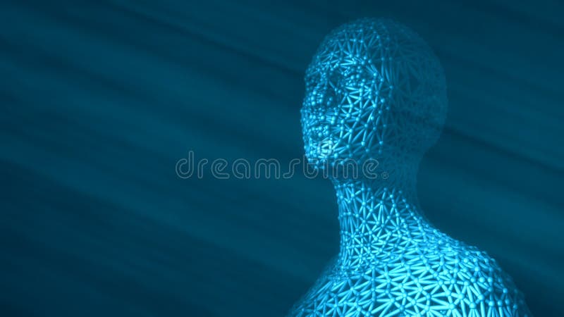 Head Human Shattered Portrait Stock Illustration - Illustration of ...
