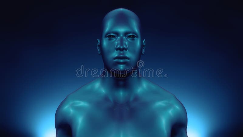 Head Human Shattered Portrait Stock Illustration - Illustration of head ...