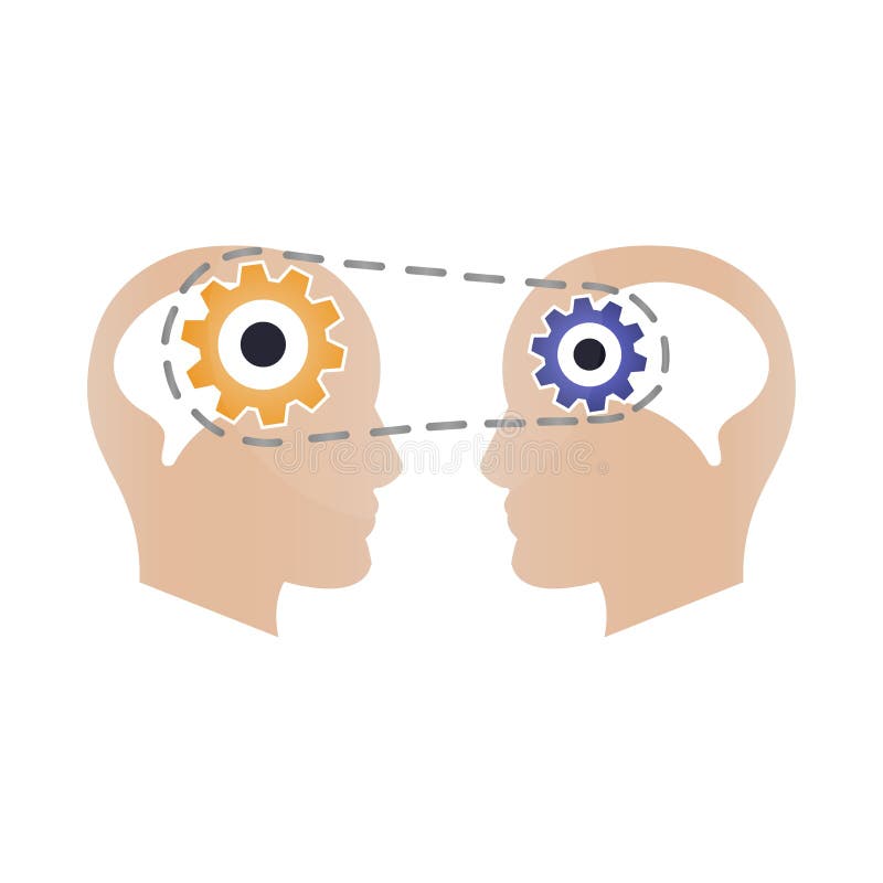 Thought Process Head Icon Circle Stock Illustrations – 95 Thought ...