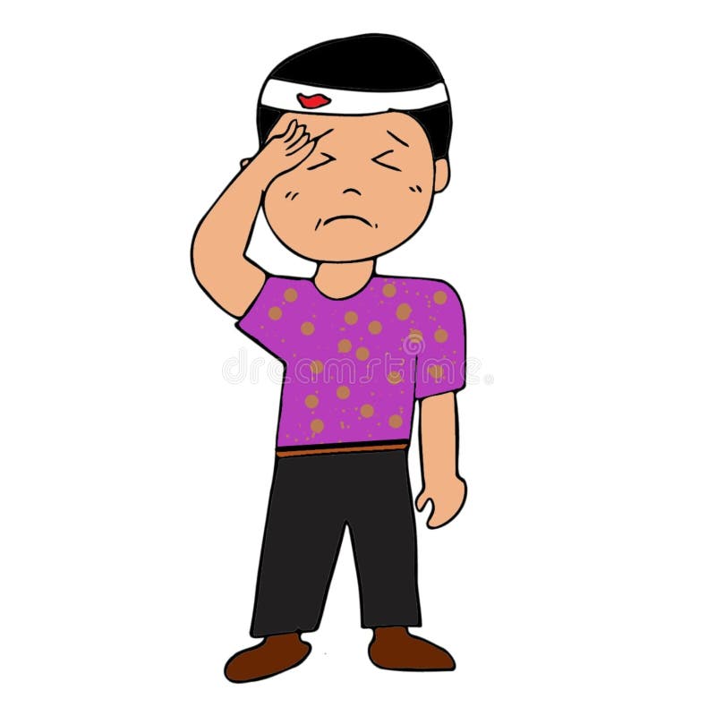 Head Injury Accident Illustration Stock Illustration - Illustration of ...