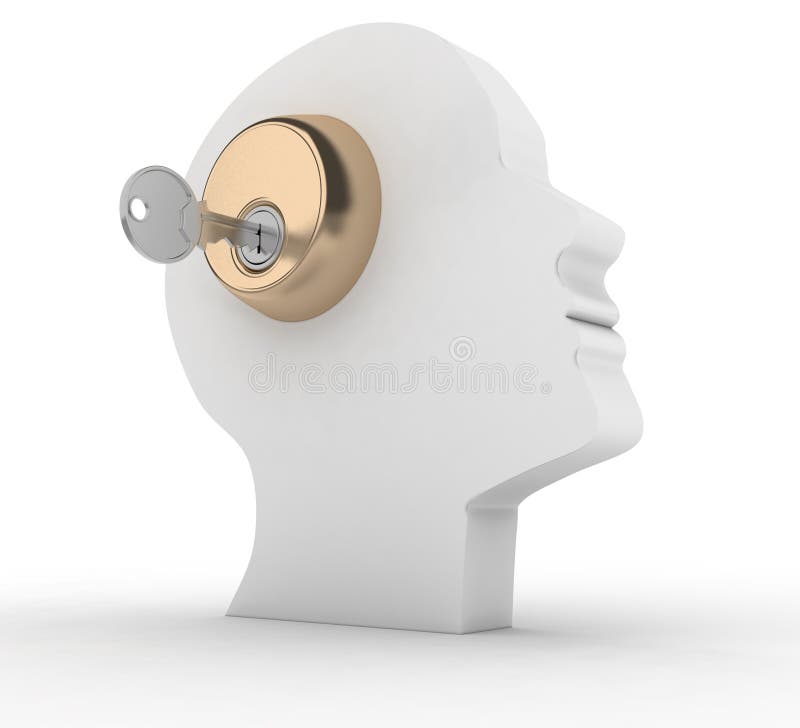 Two Heads Better stock vector. Illustration of control - 29399157