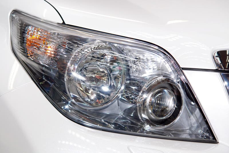 Head light stock image. Image of modern, lamp, extreme - 14527017