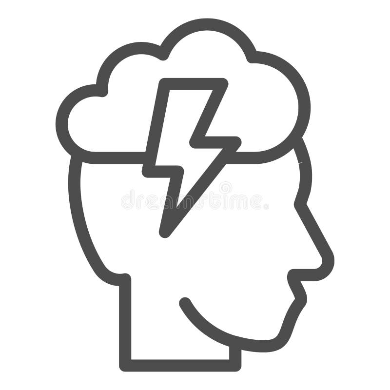 Brain Flash Logo stock vector. Illustration of developer - 111477674