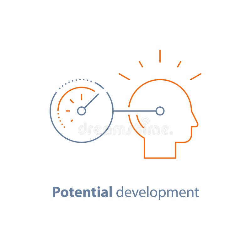 Potential Icon On White Background. Simple Element Illustration From ...