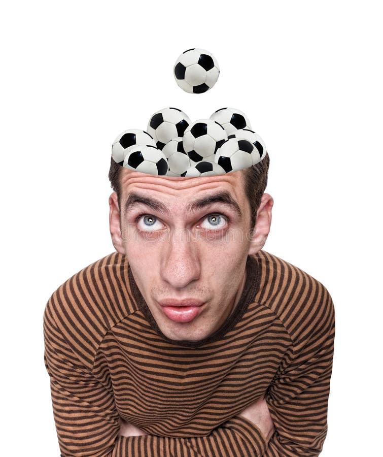 Head of a Man and His Mind. Stock Image - Image of conceptual, head ...