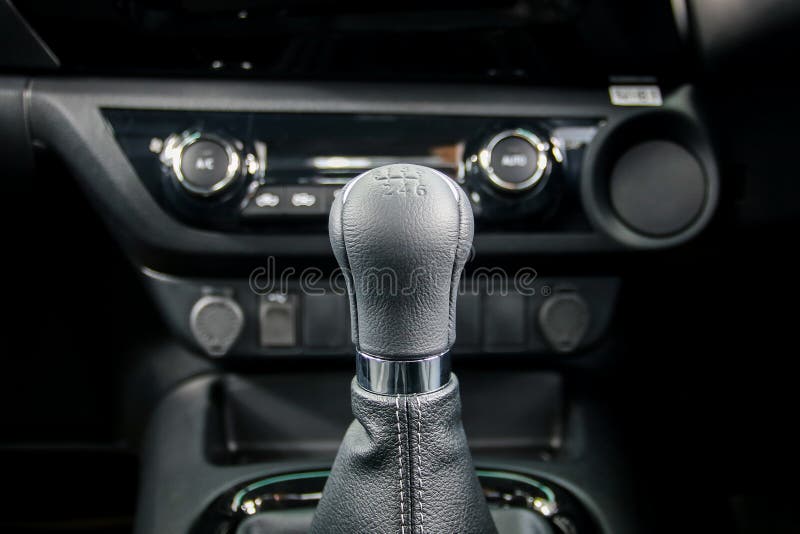 Manual gear shift lever stock photo. Image of reverse - 223513802