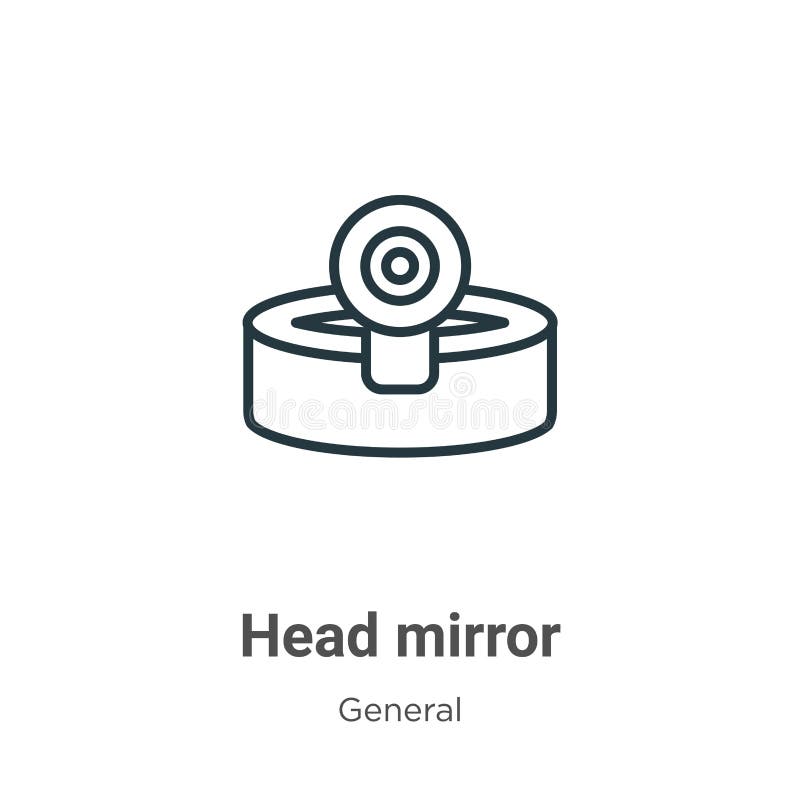 Doctor Head Mirror Clipart Svg