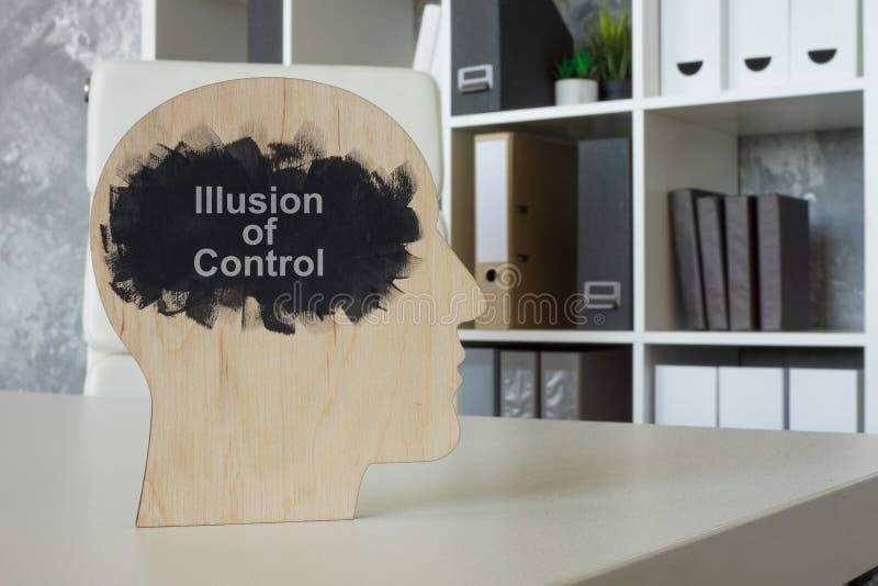 Head Model with the Phrase Illusion of Control. Cognitive Bias and ...