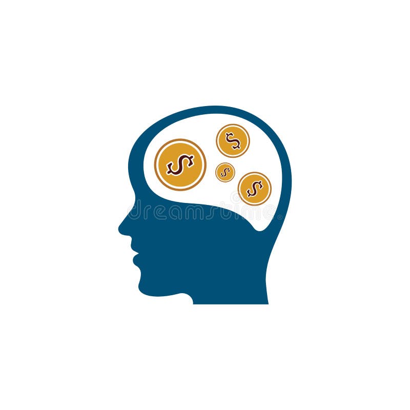 Money Thinking Icon Vector Graphic Illustration Stock Vector ...