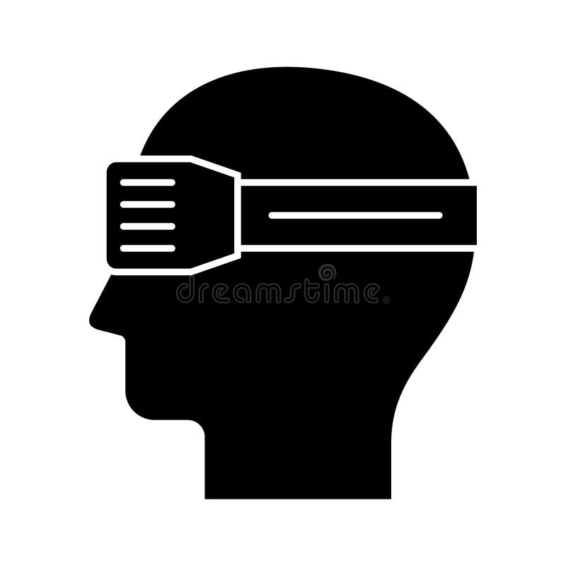 Head Mounted Display Isolated Vector Icon Which Can Easily Modify or ...