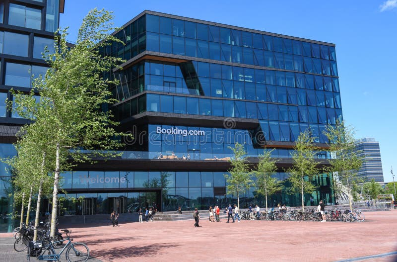 Head Office of Booking at Amsterdam in Holland Editorial Photography ...