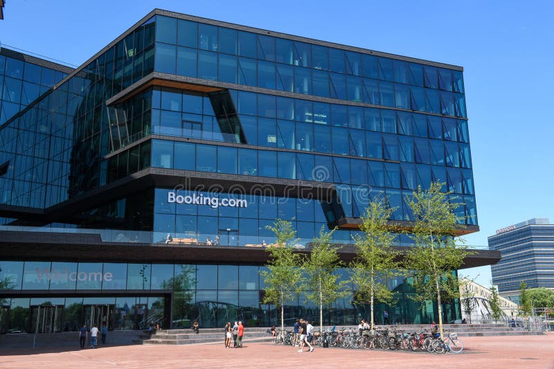 Head Office of Booking at Amsterdam in Holland Editorial Image - Image ...