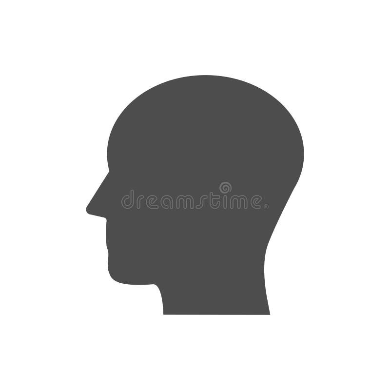 Head, People, Listen and Speak Icon. Vector Illustration, Flat Design ...