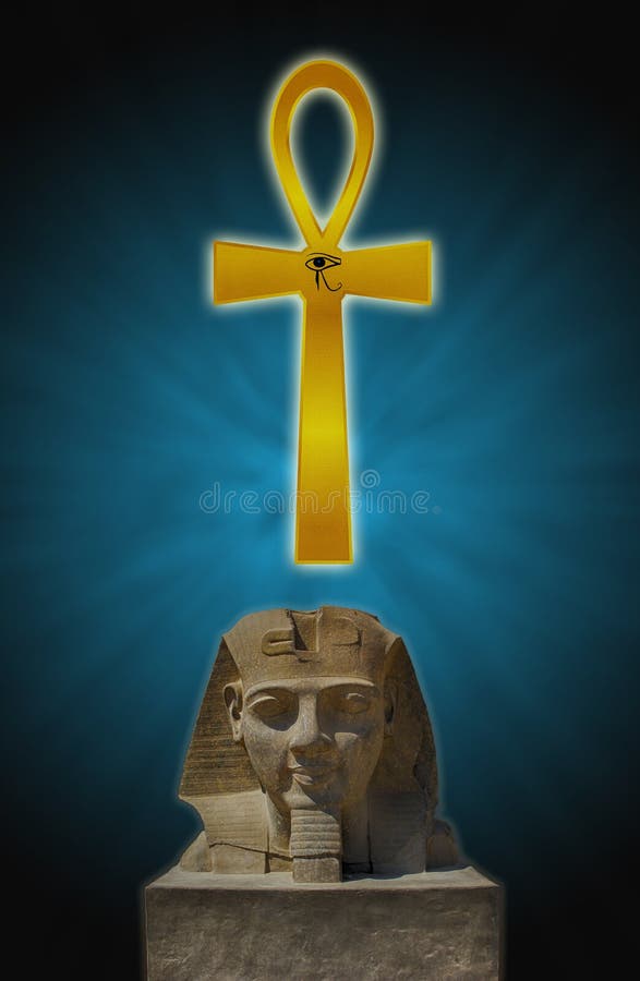 Ankh sign stock photo. Image of ancient, closeup, texture - 16335868